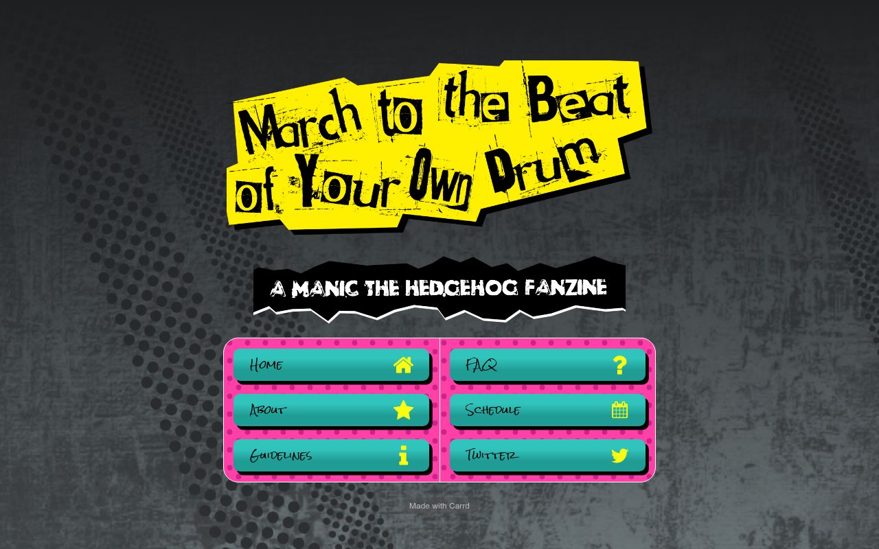March To The Beat of Your Own Drum